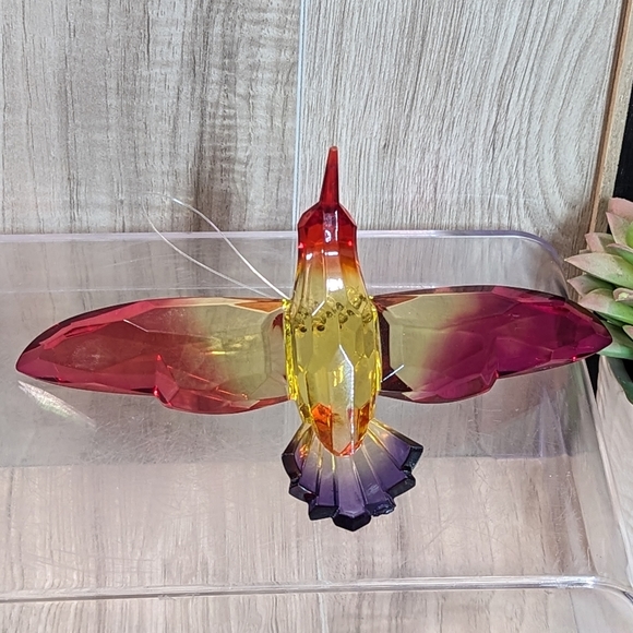 GANZ | Accents | Ganz Crystal Expressions Colorful Hummingbird Ornament ...